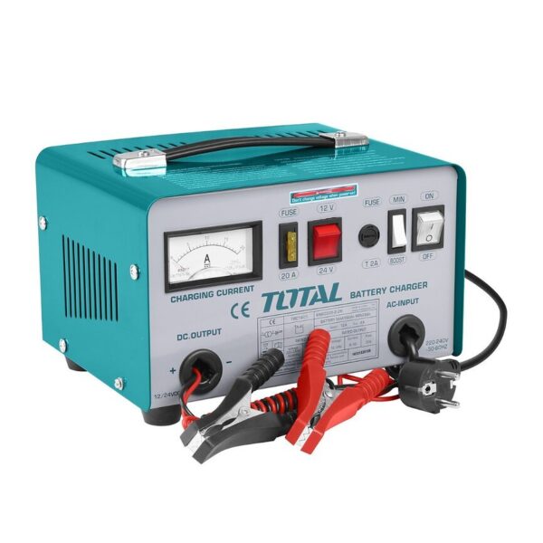 Cargador de batería TOTAL 6-12V TBC1501 | Hogar y Campo